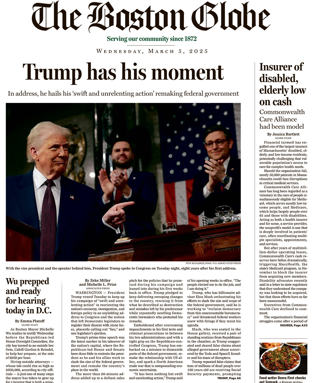 President Trump’s Historic Address Captivates America – The White House