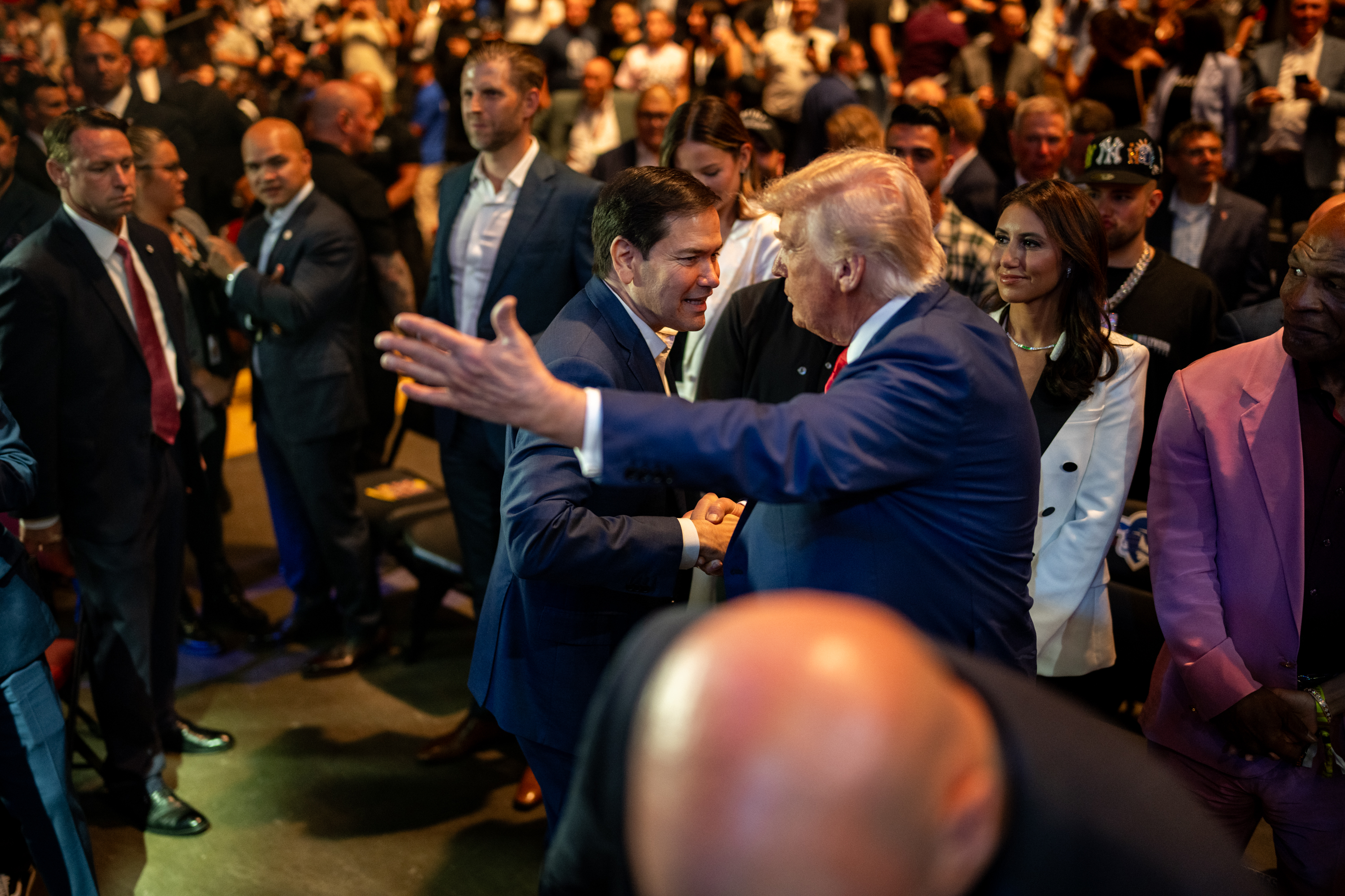 President Trump attends UFC 316 – The White House