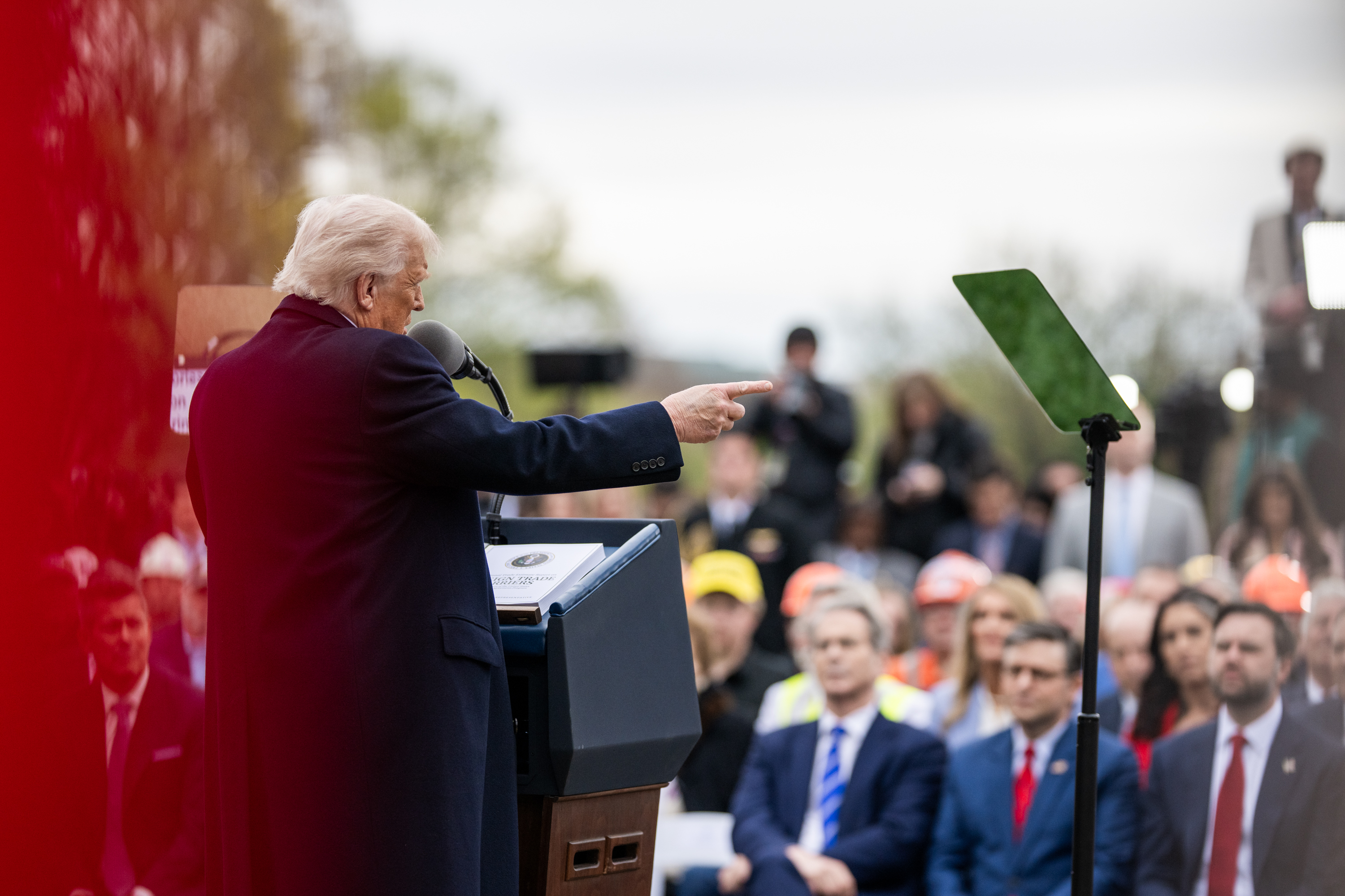 Liberation Day, President Trump at the Make America Wealthy Again Event ...