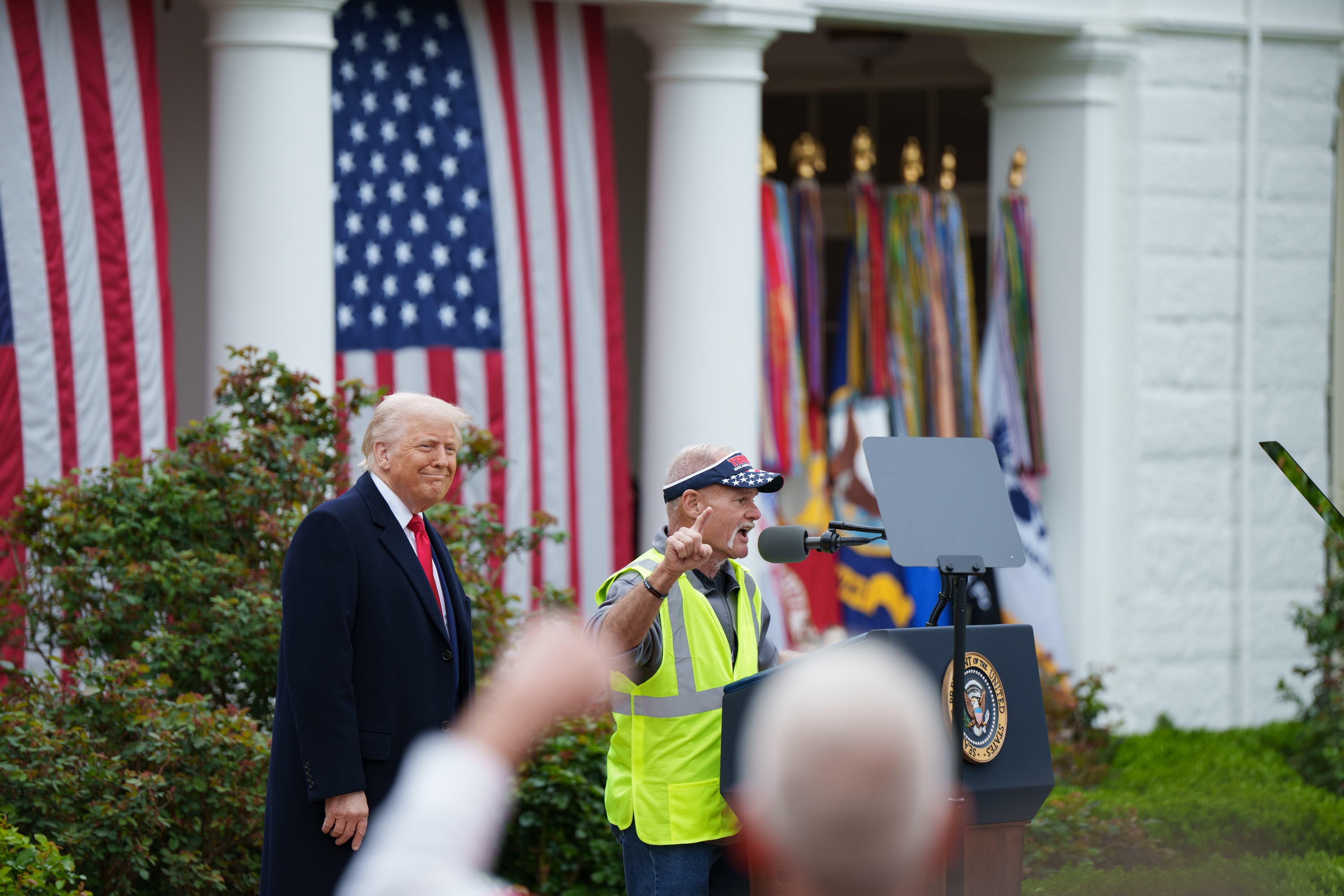 Liberation Day, President Trump at the Make America Wealthy Again Event ...