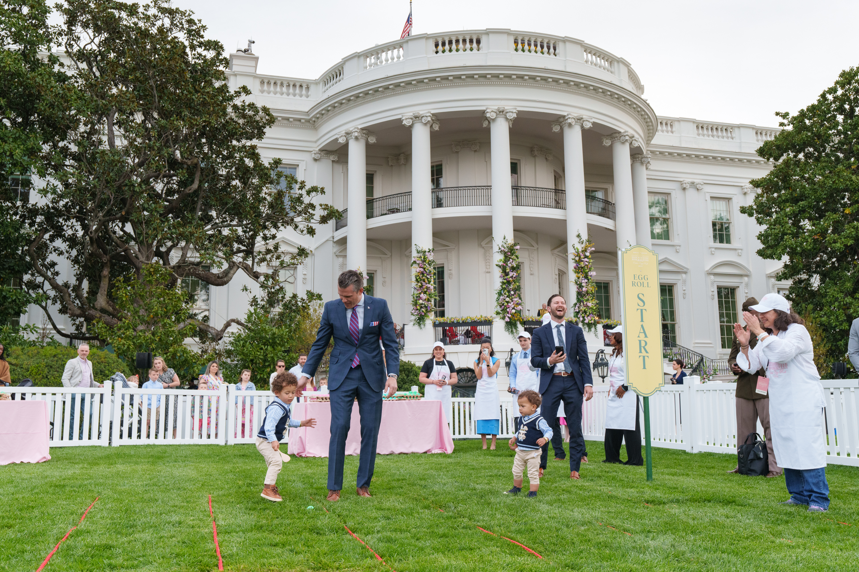 President Trump at the White House Easter Egg Roll – The White House