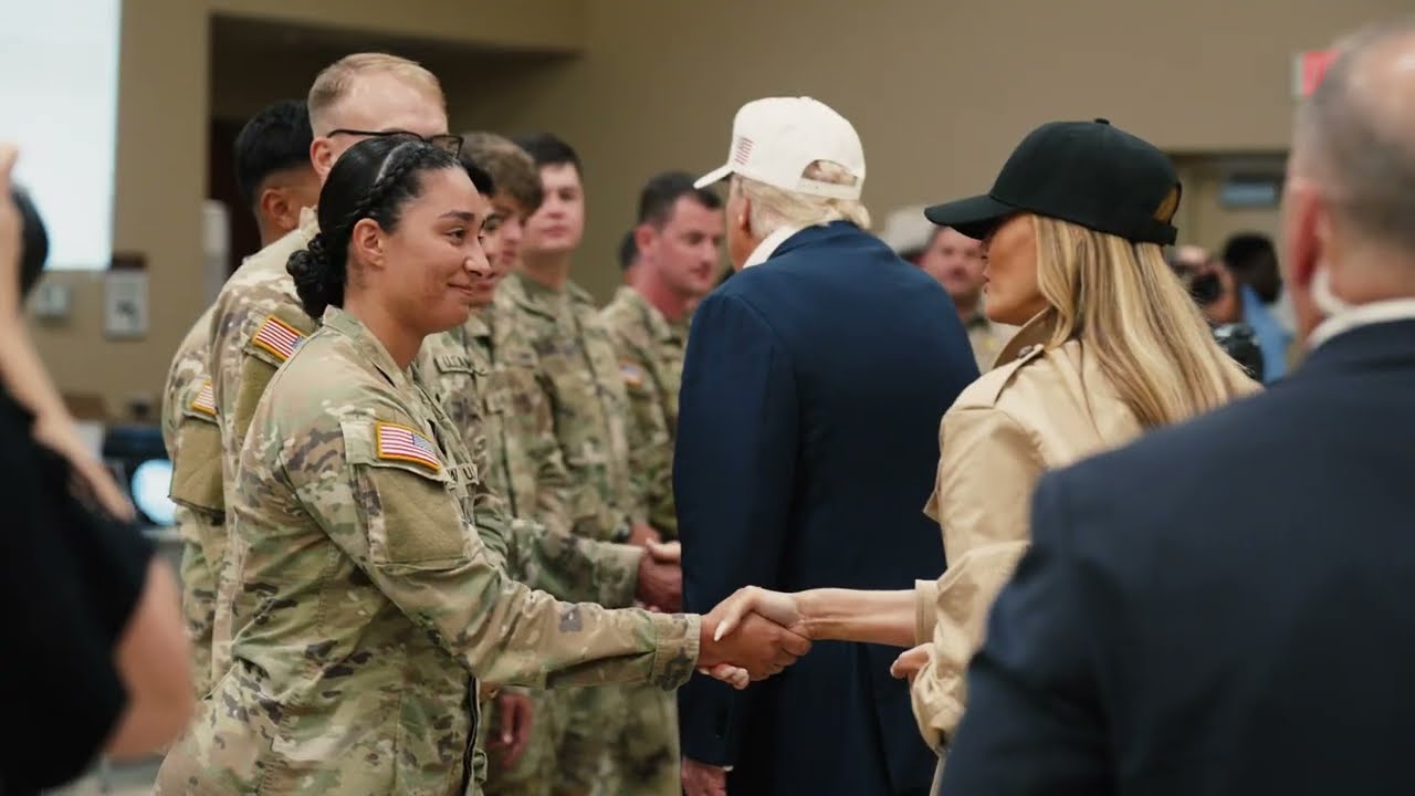 President Donald J. Trump & First Lady Melania Trump joined Infantino ...