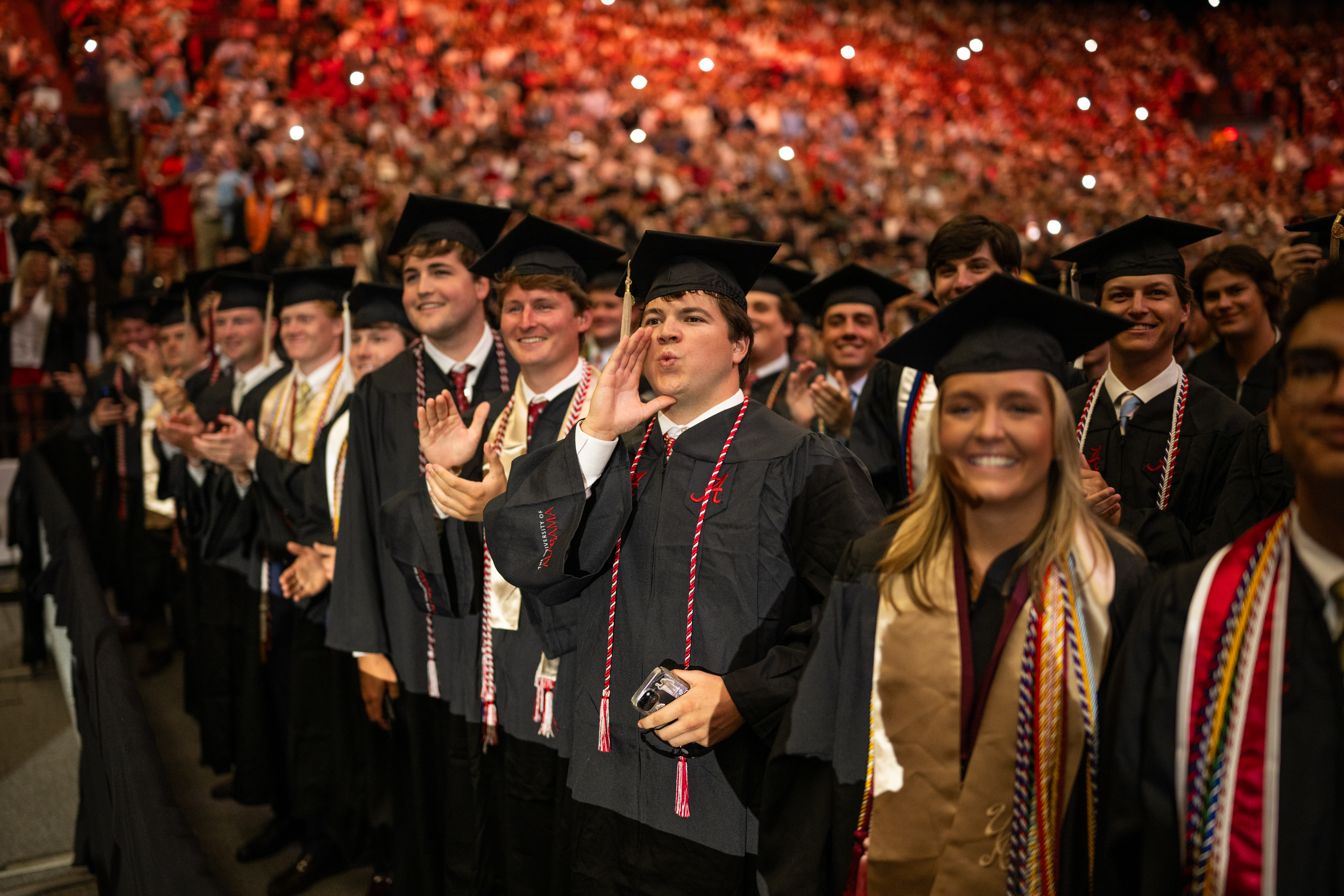 President Trump delivers the Commencement address at the graduation ...