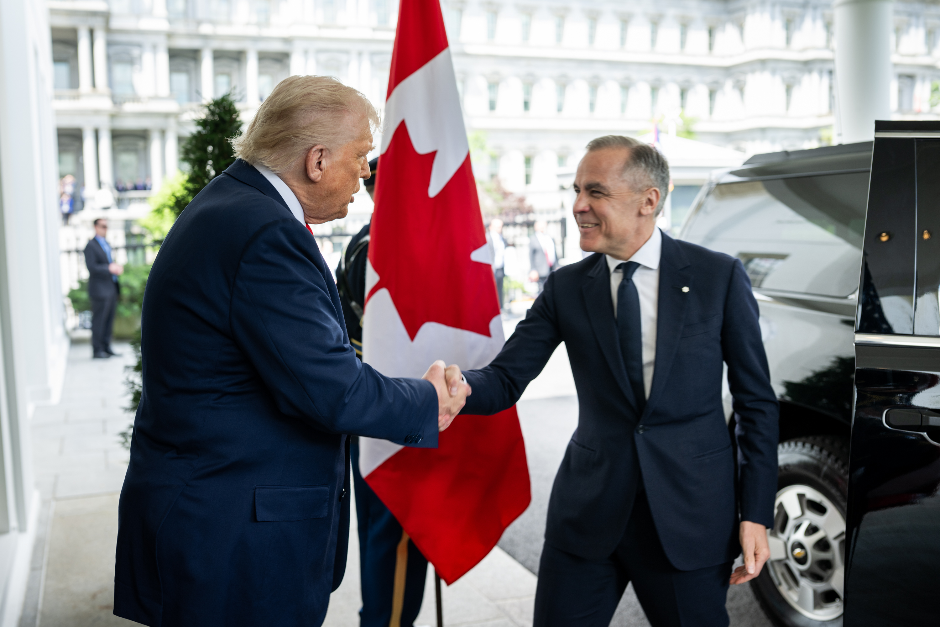 President Trump meets with Canadian Prime Minister Mark Carney – The ...