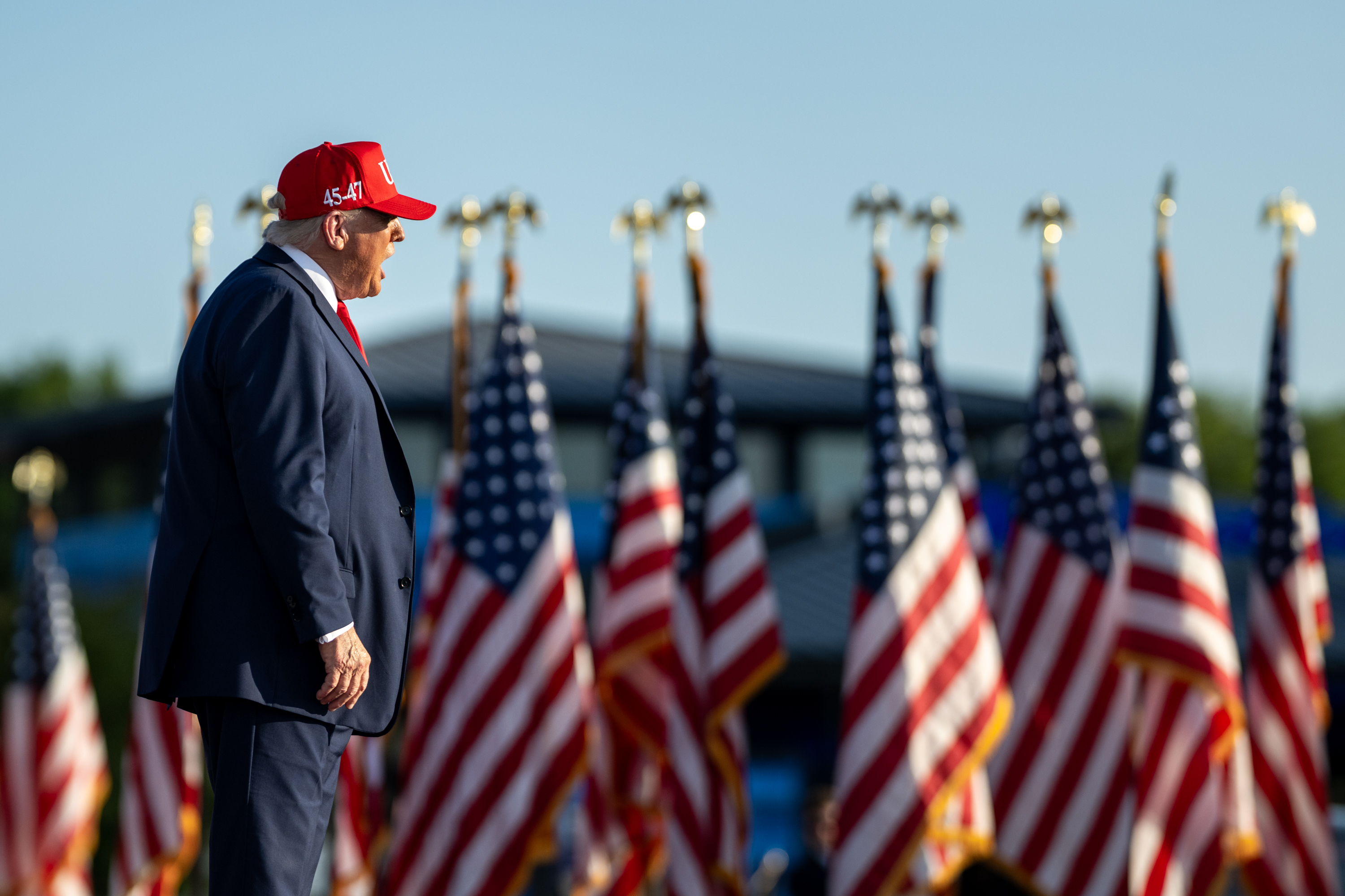 President Trump Participates in the Salute to America Celebration in ...