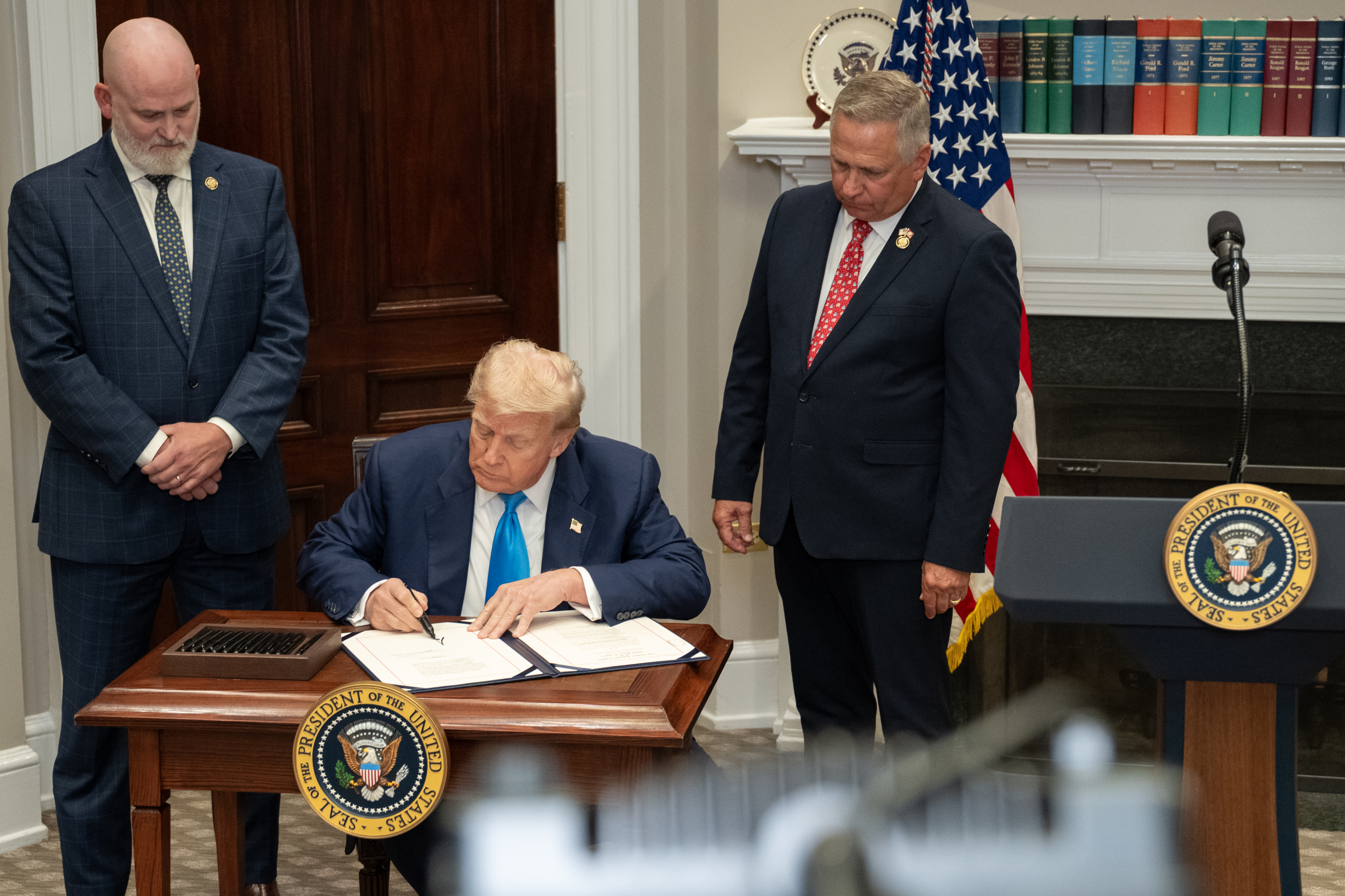 President Trump Signs the VA Home Loan Program Reform Act – The White House