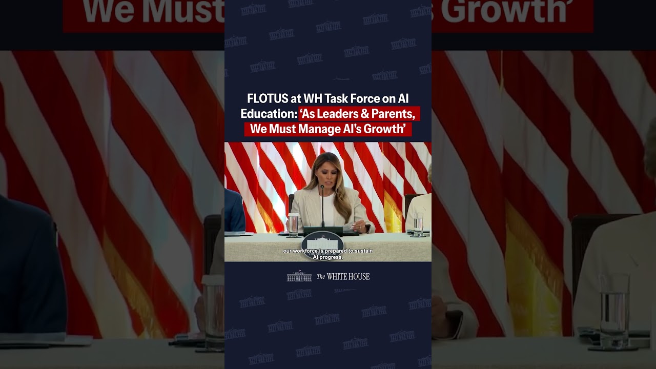 First Lady Melania Trump Hosts a Meeting of the White House Task Force ...