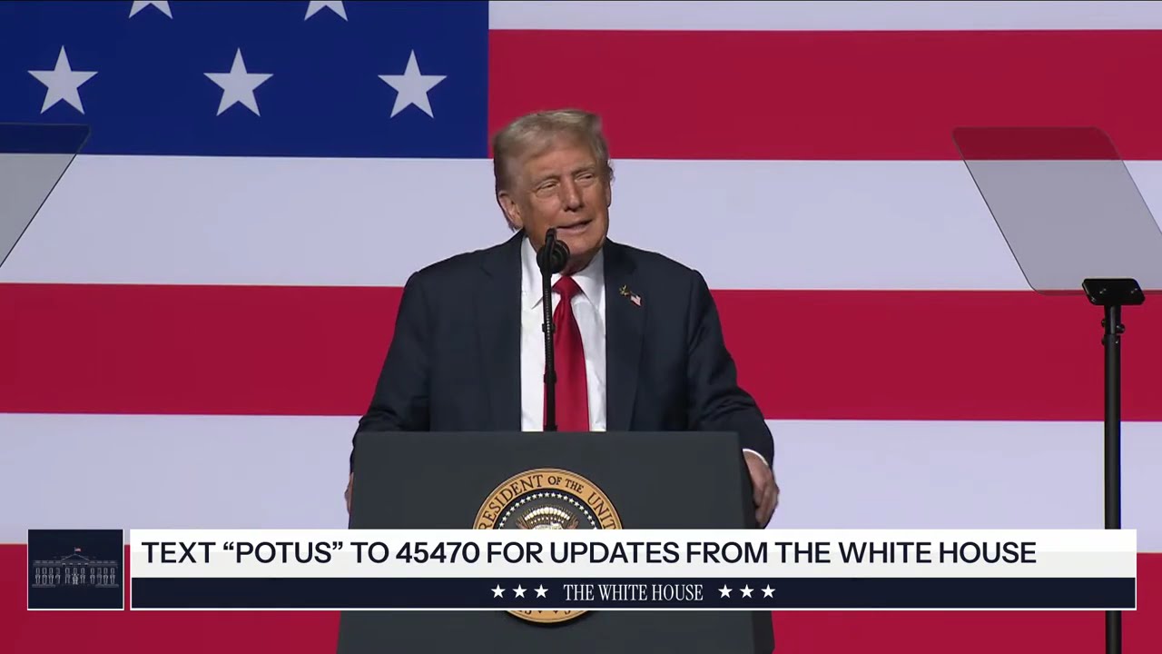 President Trump Delivers Remarks to the White House Religious Liberty ...