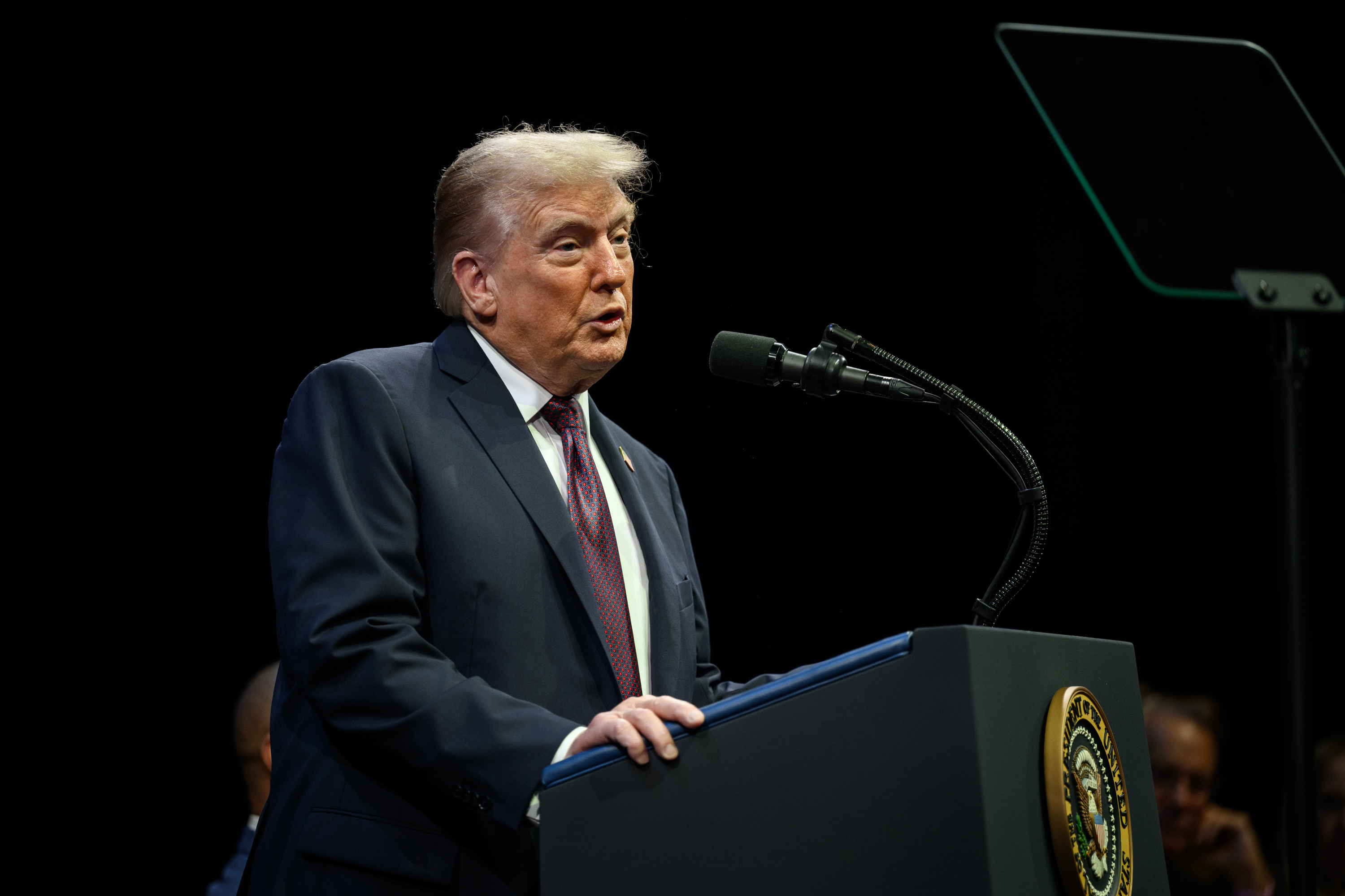 President Donald Trump Delivers Remarks To The White House Religious