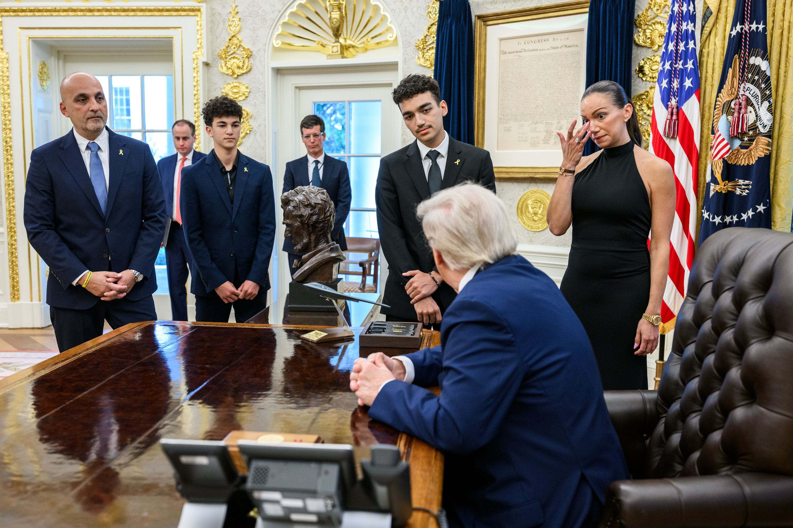President Trump Meets with Edan Alexander in the Oval Office – The ...