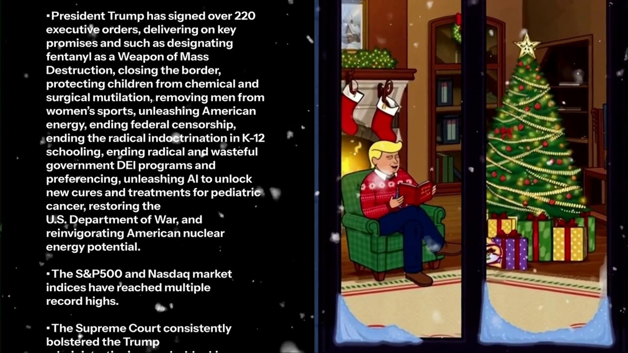 Step inside the White House this Christmas.🎄 – The White House